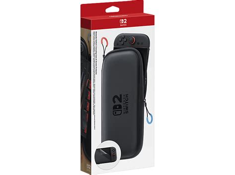 Nintendo Switch 2 Tasche Schutzfolie Schwarz Saturn