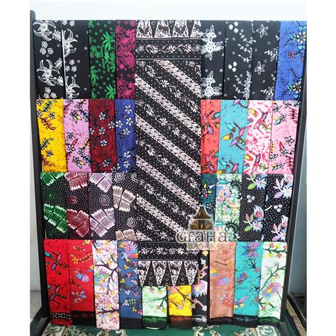 Jarik Jarit Selendang Kain Batik Tulis Bakaran Pakaian Baju Adat Pati