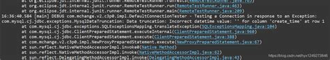 踩坑系列《五》 incorrect datetime value 时间添加失败原因 csdn博客