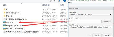 Rmysql数据库学习笔记（3）——第二种连接方法：rdbirmysqlr语言下载安装dbi程序包 Csdn博客