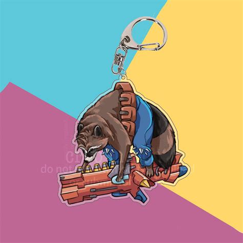 Rocket Keychain Cryomerch