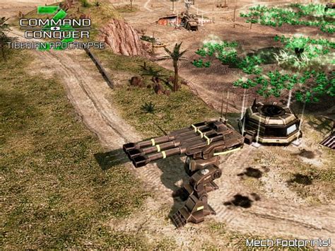 Mech Footprints Image Tiberian Apocalypse Mod For C C Tiberium Wars ModDB