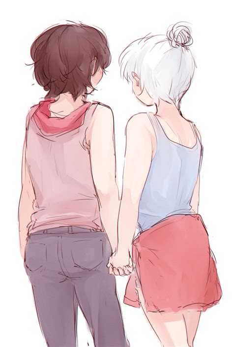 Extremely Lewd Casual Ruby And Weiss Youve Been Warned