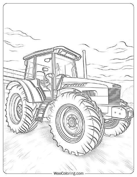 22 Tractor Coloring Pages Free Pdf To Print Woo Coloring