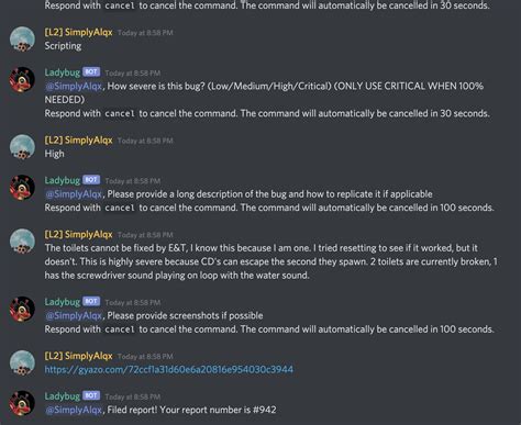 Game Bug Bot Verified Discord Bot Community Resources Developer