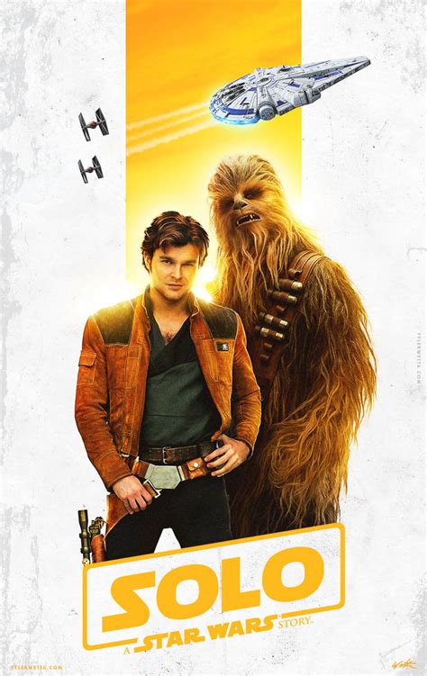 Solo A Star Wars Story Movie Poster By Tyler Wetta On Deviantart