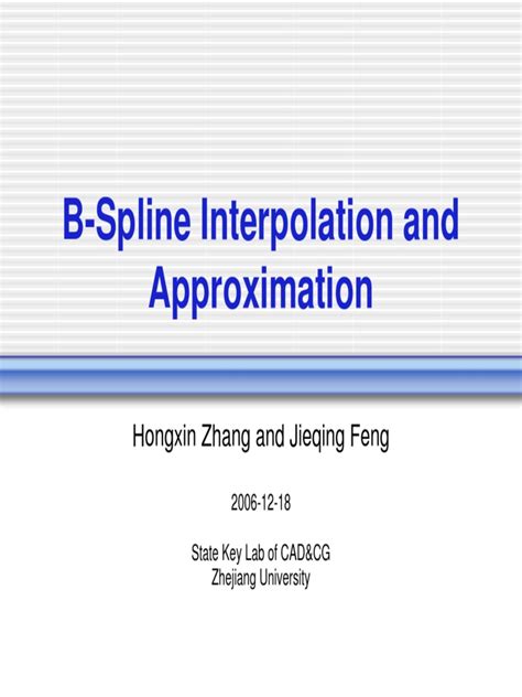 Pdf Basics Nurbs Interpolation Dokumen Tips