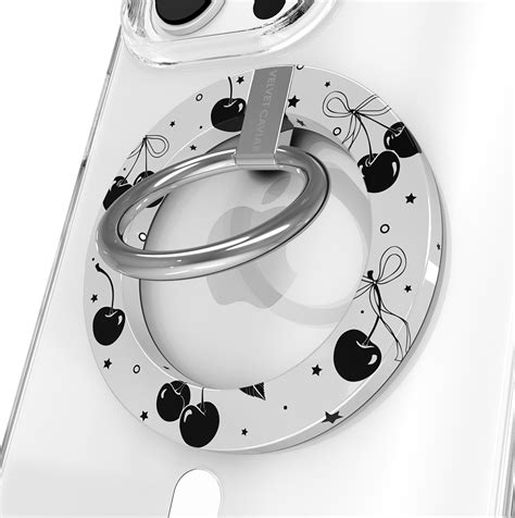 Cherry Noir Magsafe Grip Ring