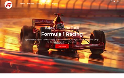 F1 Bootstrap Templates For Websites TemplateMonster