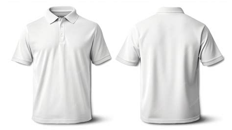 A Versatile Blank White Polo Shirt Mockup That Is Perfect For