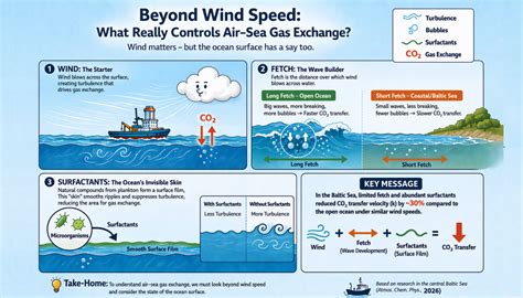 Ocean Sciences Beyond Wind Speed What Really Controls Air Sea Gas