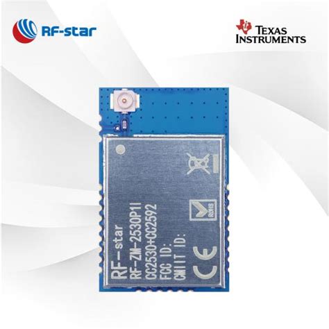 Rf Zm 2530p1i Cc2530 Cc2592 Zigbee Module With Power Amplifier And Ipex
