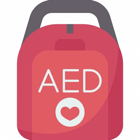 Aed Machine Defibrillator Emergency Healthcare Icon Download On