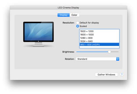 How To Enable HiDPI Mode In MacOS