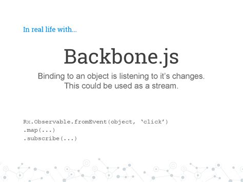 dealing with streams using rxjs speaker deck