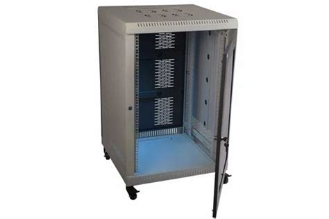 Floor Standing D Link 17u Network Rack For Industrial Size 19 Degree