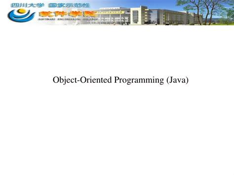 Ppt Object Oriented Programming Java Powerpoint Presentation Free Download Id5566094