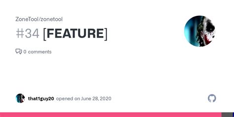 [feature] · issue 34 · zonetool zonetool · github