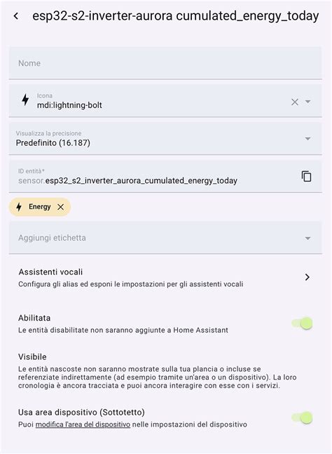 Esphome Solarpv Inverter Energy Sensor Not Available [solved] Energy Home Assistant