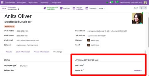 Attendance In Odoo 17 Odoo 17 Community Book