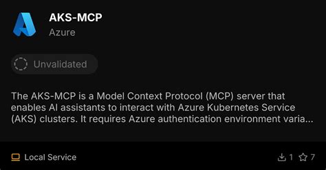 Aks Mcp Mcp Servers · Lobehub