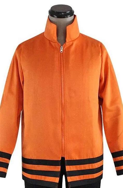 Naruto Uzumaki Naruto Animated Series Wool Cosplay Jacket