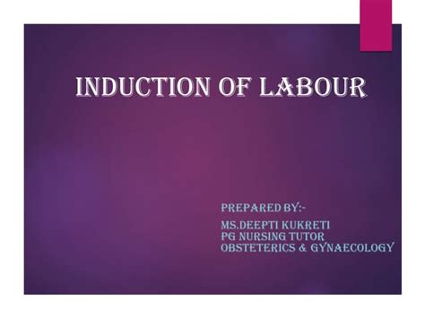 Induction Of Labour Pdf
