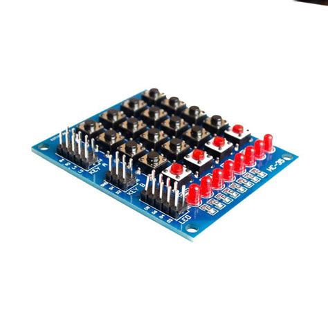 4x4 Ma Trận Bàn Phím Cho Arduino Array Module 16 Phím Nút Nhấn Tastatur Công Tắc Bàn Phím Bảng 4