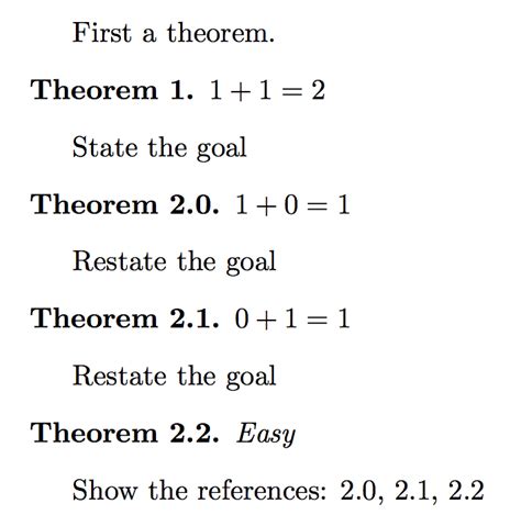 Math Mode Revisions Of A Theorem Where Numbering Goes TeX LaTeX Stack Exchange