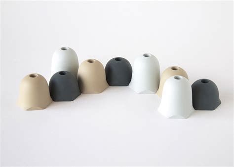 Oatos Porcelain Vases Fit Together To Form Miniature Landscapes