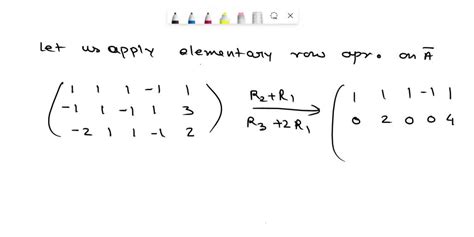 In Exercises Display The Augmented Matrix For The Given System Use Elementary Operations