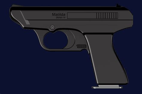Stl File Residual Evil 2 Remake Mathilda Handgun 3d Model・3d