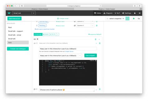Force User To Answer Wingbot Chatbot Framework Documentation