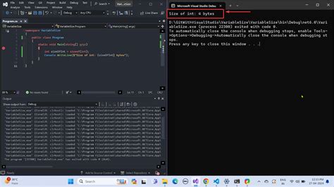 Understanding Variable Sizes In C