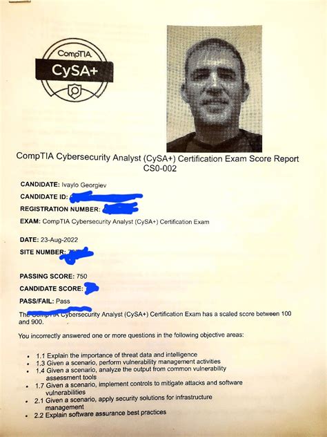 Comptia Comptiacertification Cyber Cysa Cybersecurity Cybersecurityanalyst Ivaylo