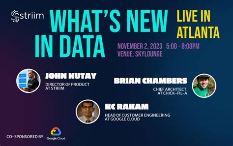 Striim On Linkedin 🎙️ Exciting Times Ahead We At Striim Are Thrilled