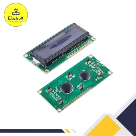 Lcd 1602 Display Blue Backlight Electroxbd