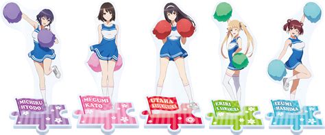 Hashima Izumi Hyoudou Michiru Kasumigaoka Utaha Katou Megumi Sawamura Spencer Eriri Saenai