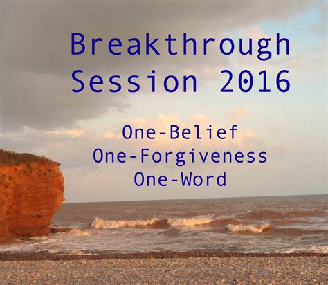 Breakthrough Session 2016