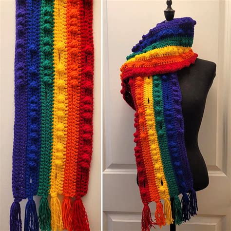 Ravelry Morse Code Scarf Pattern By Chae Aitchison CuteCreepyCrochet