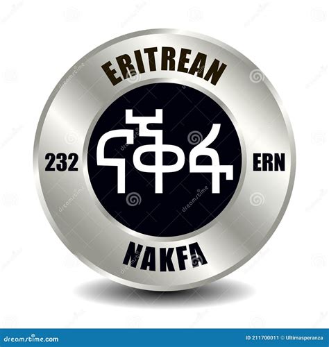 Eritrean Nakfa ERN Stock Vector Illustration Of Money