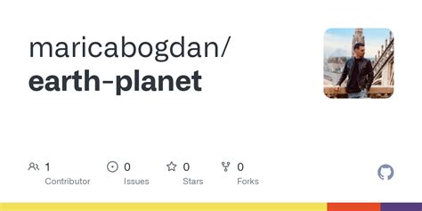 GitHub Maricabogdan Earth Planet
