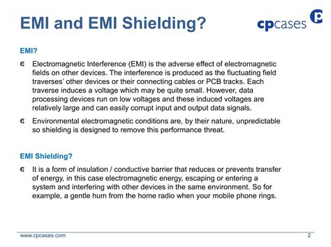 CP Cases What Is Electromagnetic Shielding PDF