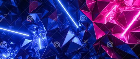 This Design Features A Striking Abstract Geometric Background Filled