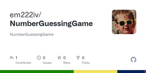 Github Em Iv Numberguessinggame Numberguessinggame