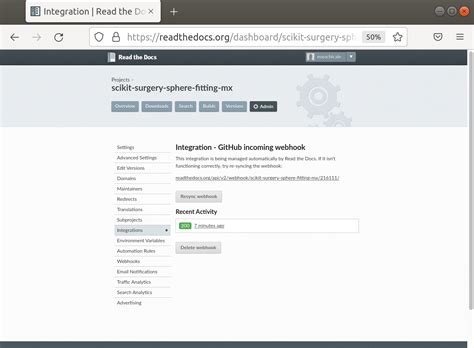 Publishing The Documentation SciKit Surgery Software Development Tutorial Documentation