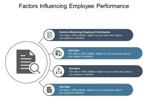 Factors Influencing Employee Performance Ppt Powerpoint Presentation