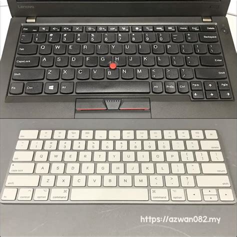 Perbezaan Keyboard Windows Vs MacOS
