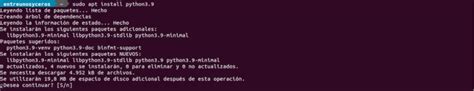 Python cómo instalar esta versión en Ubuntu