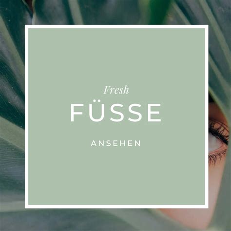 Fresh Füsse - Fresh Kosmetik - Derya Fuccillo
